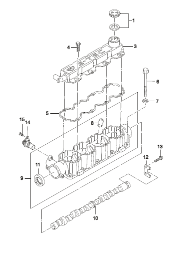 Крышка масляной горловины Lanos 1,5 AVP 96413100. Купить крышка ...