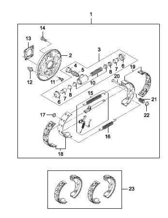 Задний тормозной цилиндр Lanos 1.5, Sens CRB 90235420. Купить рабочий ...