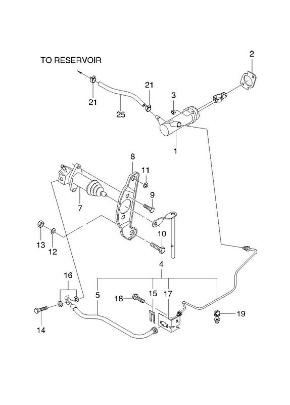 Цилиндр главный сцепления Lanos, Sens, Nexia FSO 96481284. Купить ...