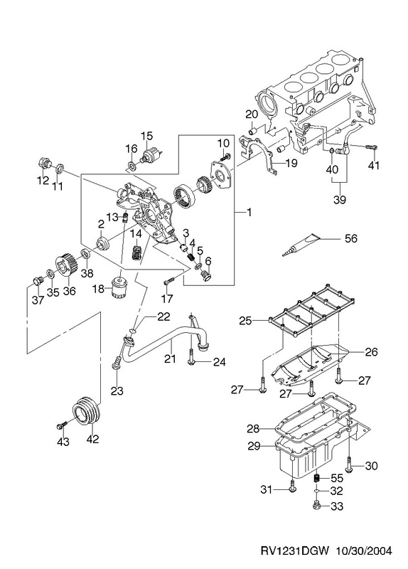 Датчик давления масла Lanos, Aveo DW MOTORS 96494264. Купить датчик ...