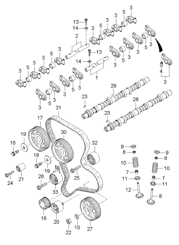 Уплотнительное кольцо, стержень кла CORTECO 12015802. Купить сальники ...