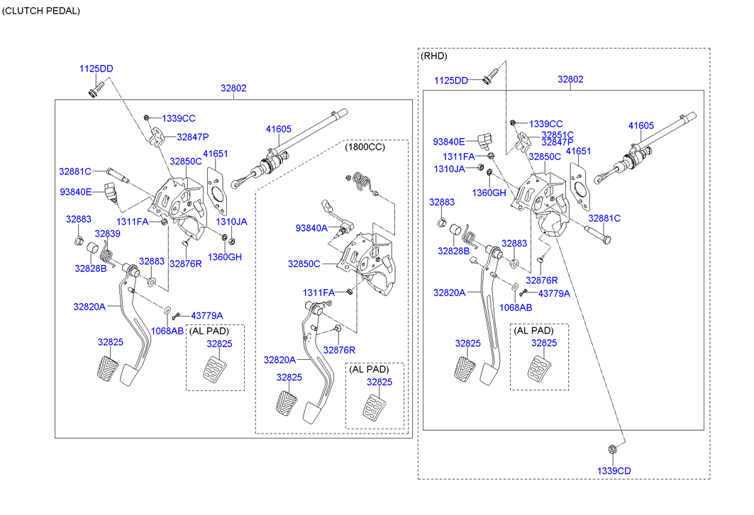 Выключатель, привод сцепления (Tempomat) KIA 938402E000. Купить датчик ...