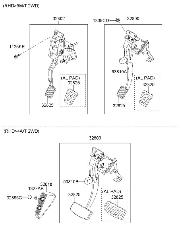 Выключатель, привод сцепления (Tempomat) KIA 938402E000. Купить датчик ...