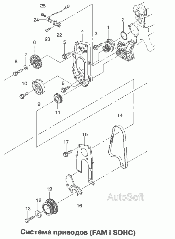 Шестерня коленвала Lanos, Aveo 1.5 SMARTLION Корея 96144520. Купить ...